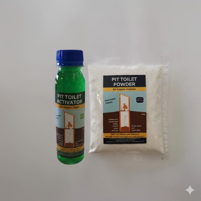 Pit Toilet Powder & Activator X4 - Shaun Products Pty Ltd