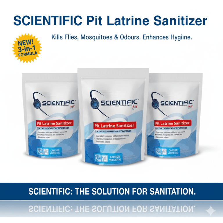 Scientific Pit Latrine Tablet 200g - Shaun Products Pty Ltd