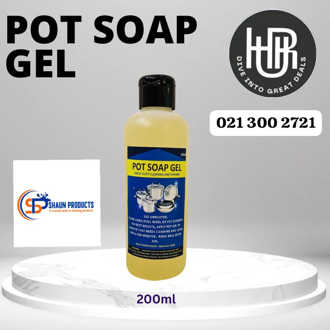 Pot Soap/Shine Gel - Shaun Products Pty Ltd