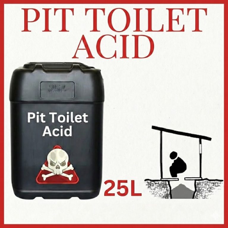Pit Toilet Acid - Shaun Products Pty Ltd